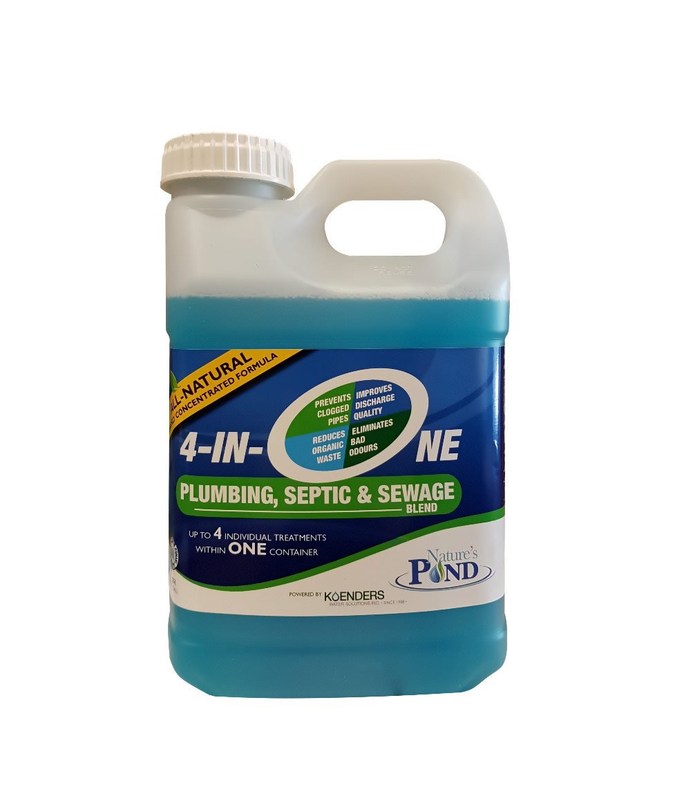 Nature's Pond 4-In-One Plumbing, Septic & Sewage – Koenders Water ...